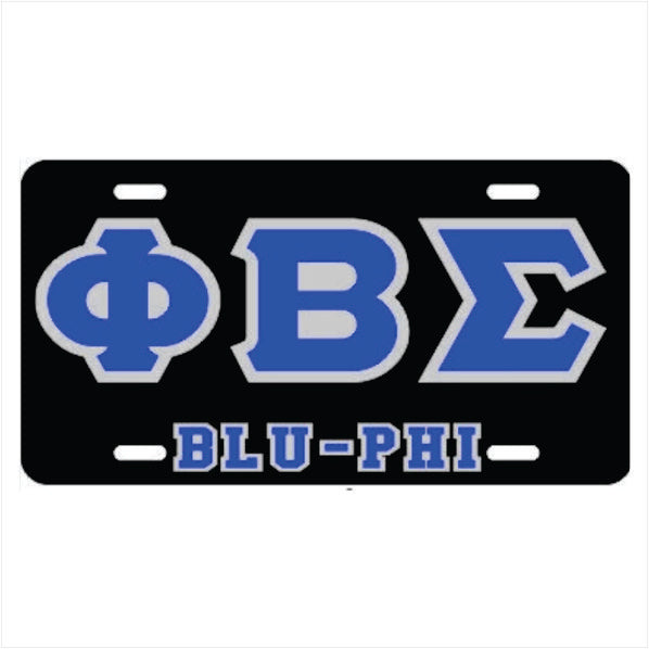 Sigma PBS BLU-Phi Auto Plate Black/Royal/Silver – The Yard Collective